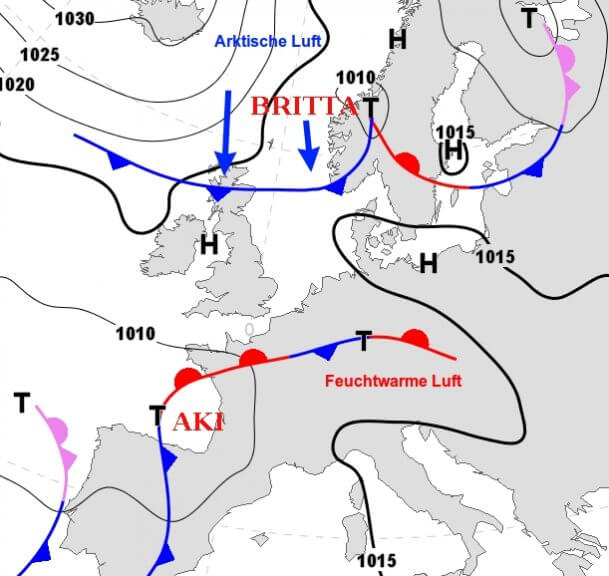 Auf sommerliches Wochenende folgt zu den Eisheiligen Kaltlufteinbruch