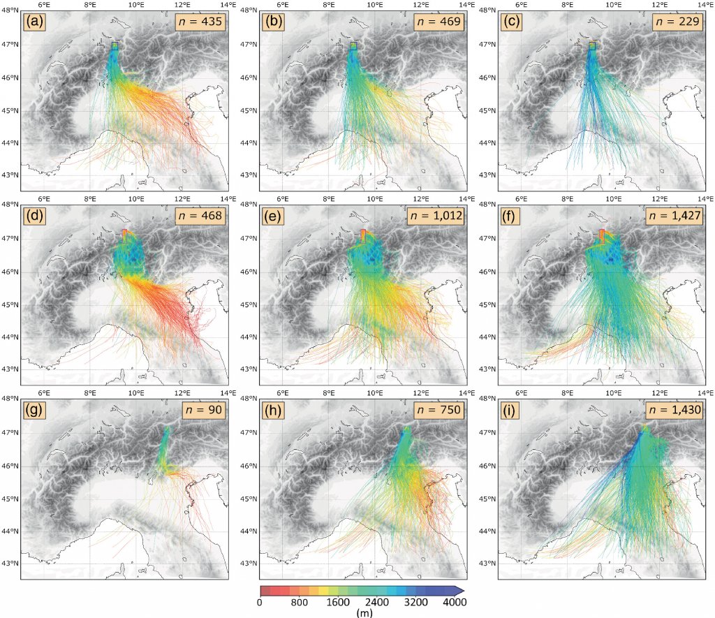 Herbst und Frühjahr bringen oft Föhn in den Alpen