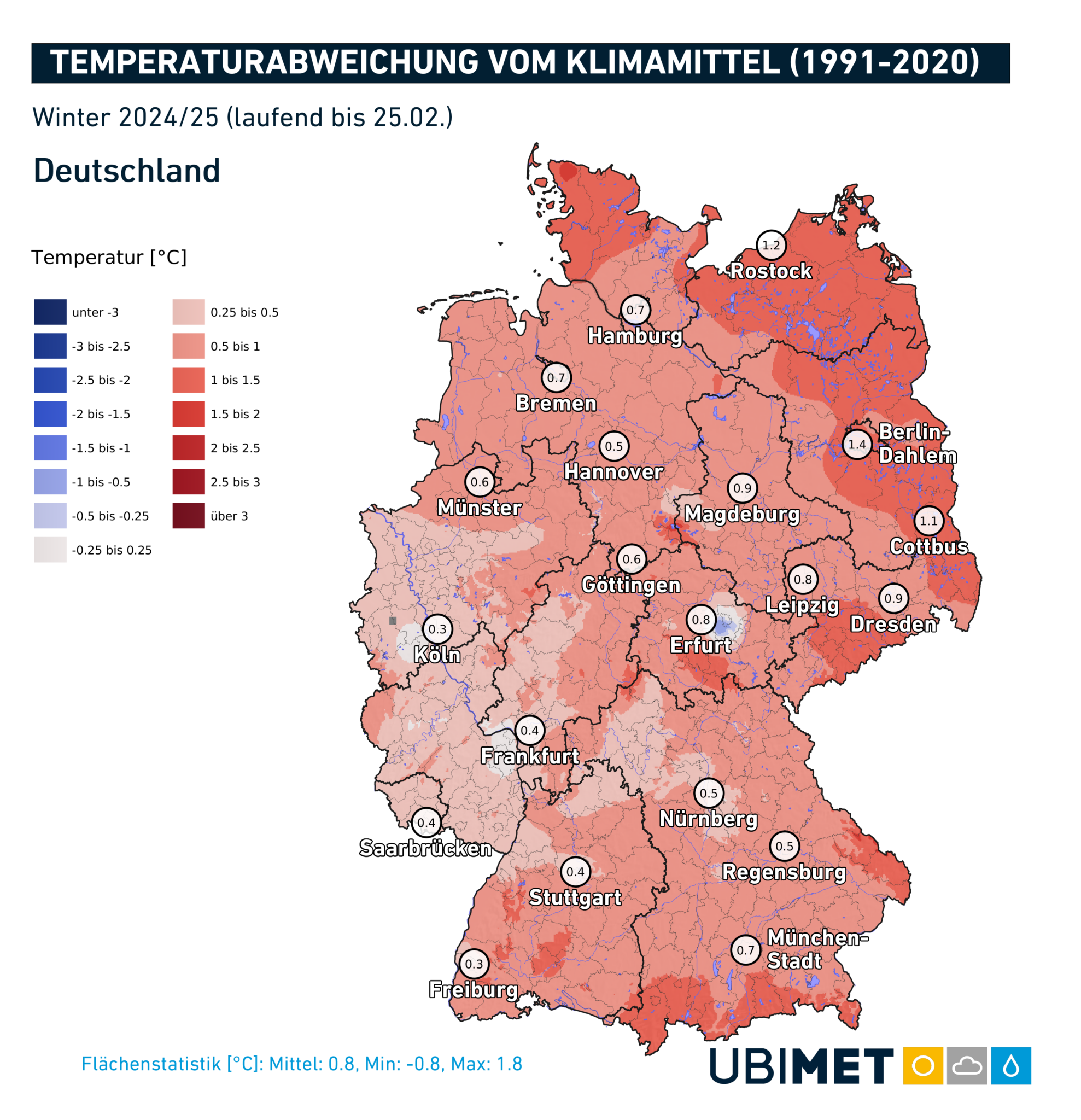 Winterrückblick in Deutschland 2024/2025